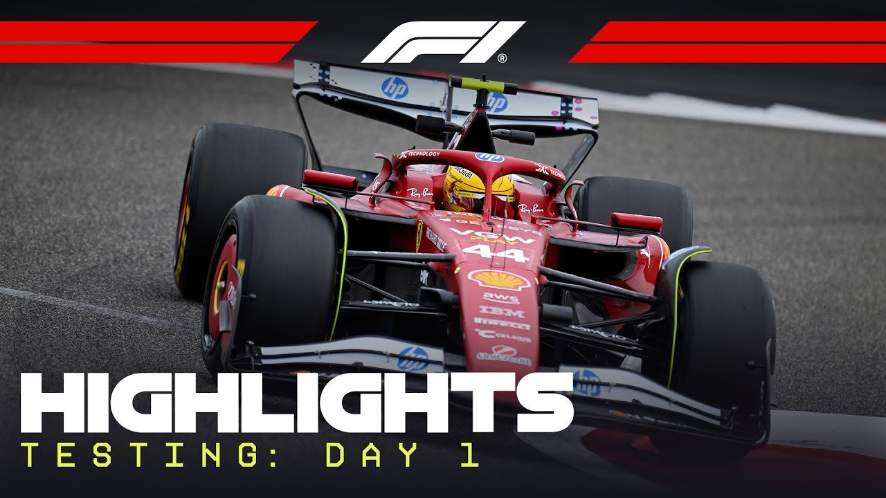 Day 1 Highlights | F1 Pre-Season Testing 2025 - Trending Online