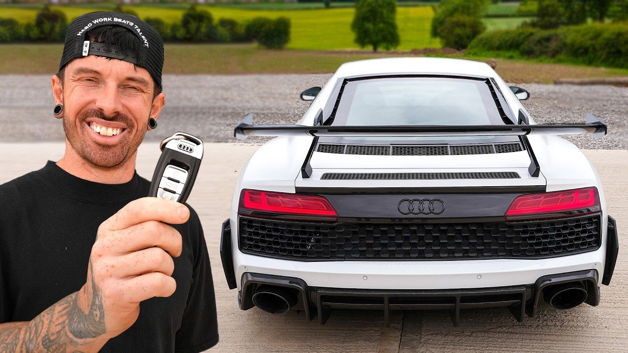 REBUILDING A WRECKED AUDI R8 THEN GIVING IT TO MY FRIEND - Trending Online