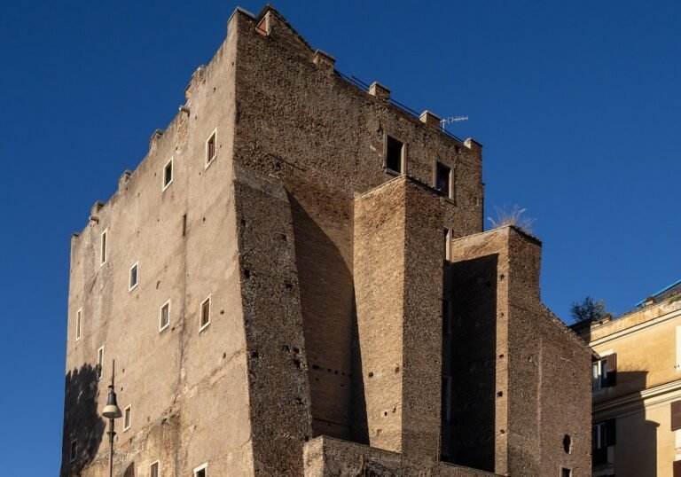 Workers injured in partial collapse of medieval tower in Rome - SABC ...